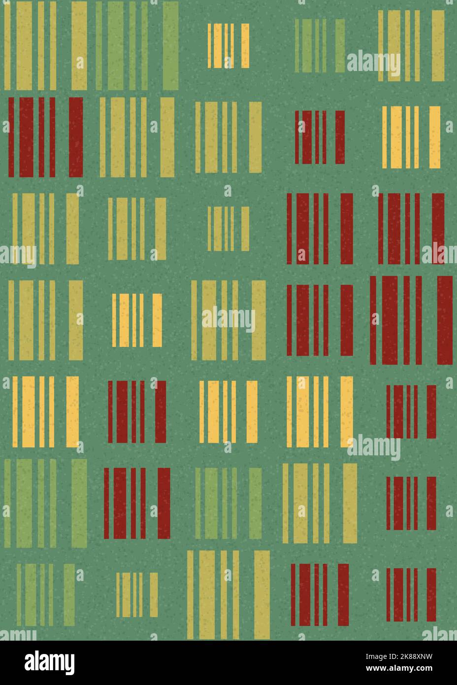 Abstract Geometrical generative computational art illustration Stock ...