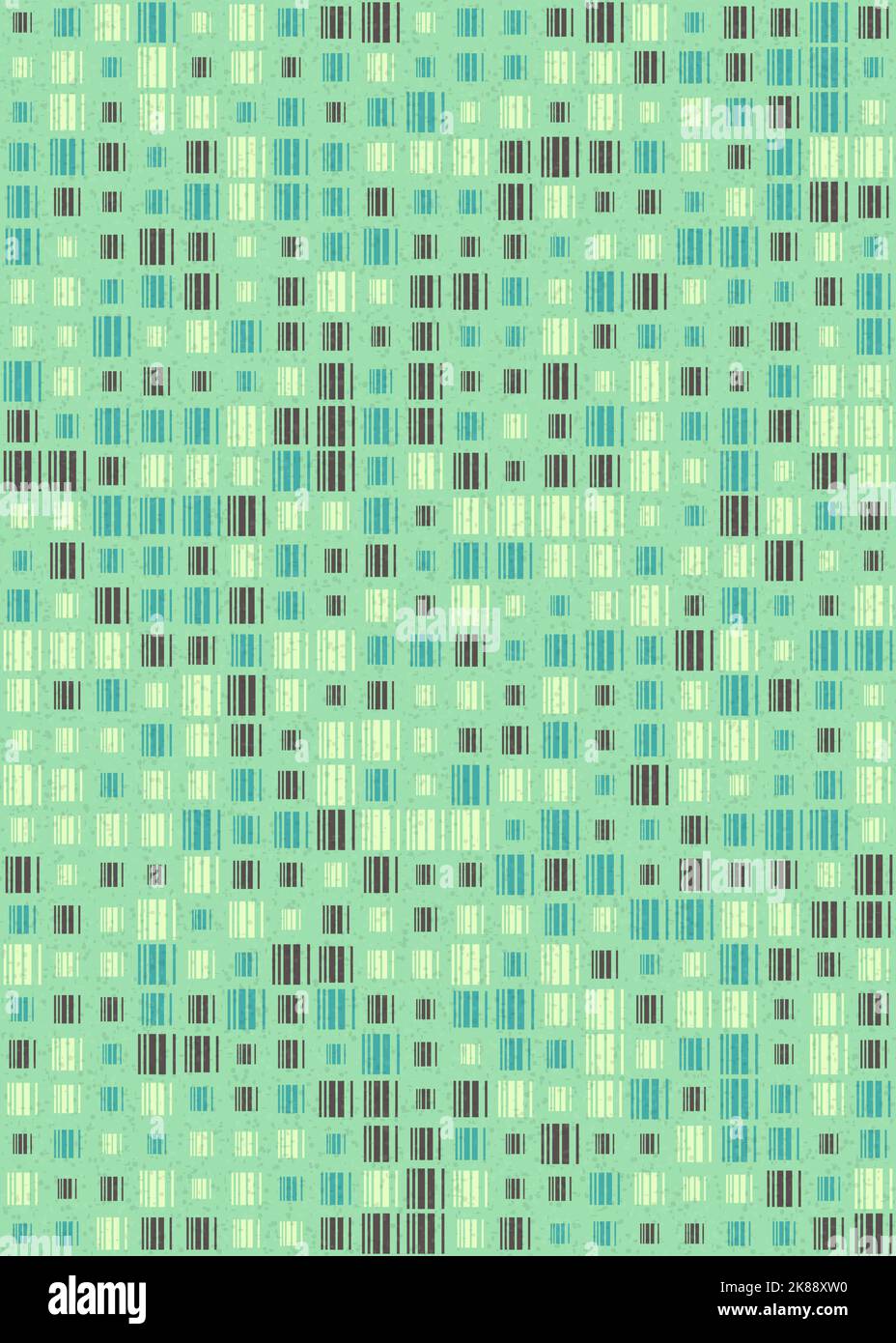 Abstract Geometrical generative computational art illustration Stock ...