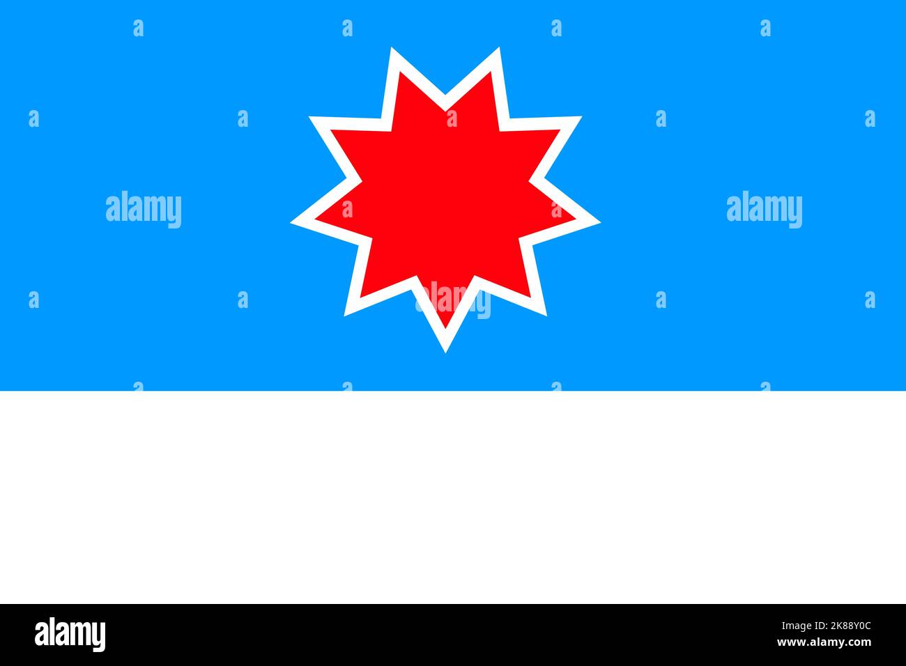 flag of Chukotko Kamchatkan peoples Oroks. flag representing ethnic ...