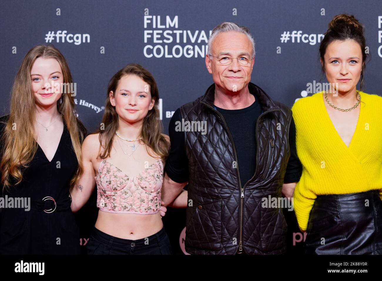 Cologne, Germany. 21st Oct, 2022. Klaus J. Behrendt (2nd from right ...