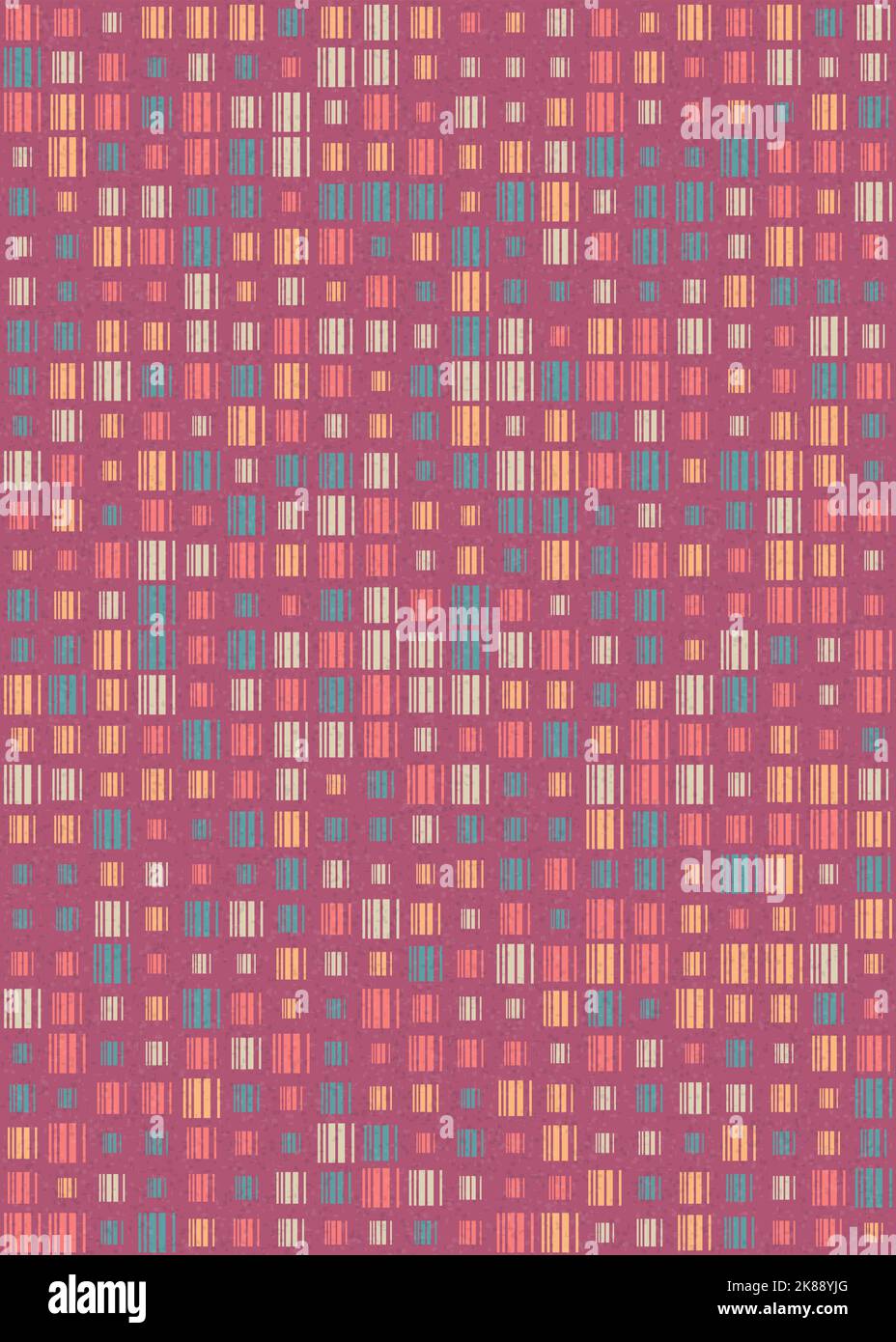 Abstract Geometrical generative computational art illustration Stock ...