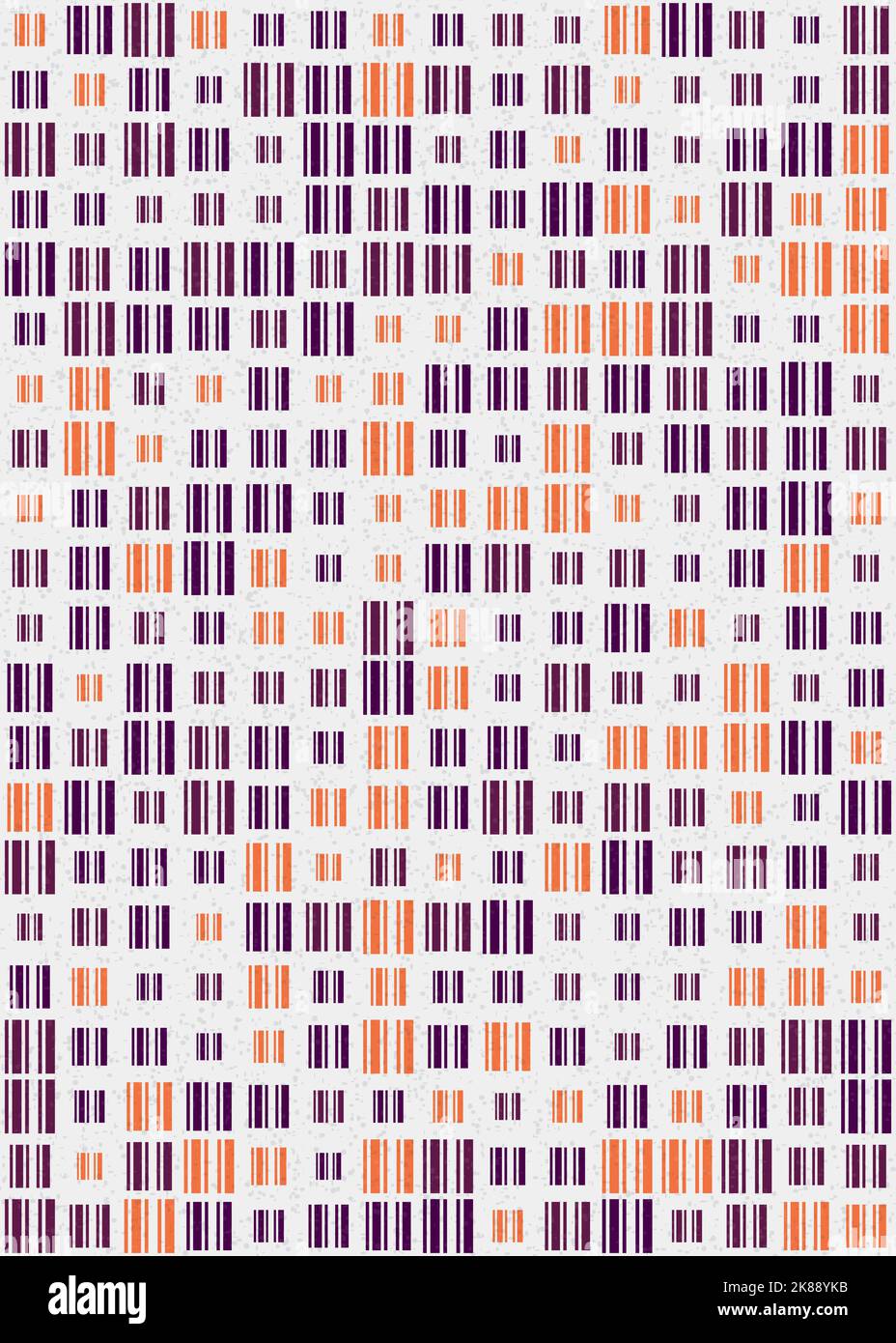 Abstract Geometrical generative computational art illustration Stock ...