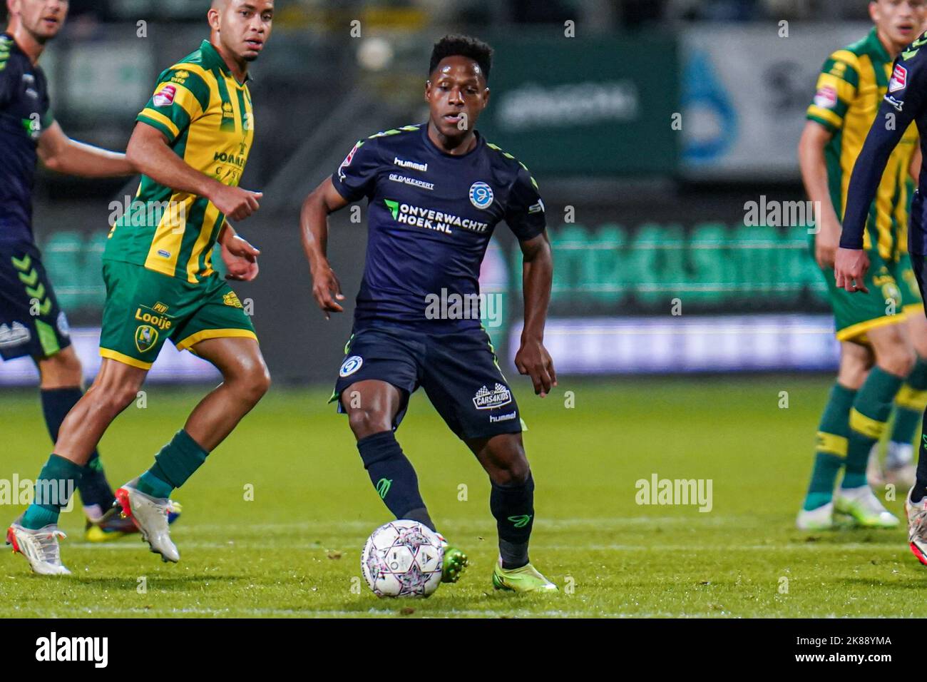 DEN HAAG, NETHERLANDS - OCTOBER 21: Joel Valencia of De Graafschap ...