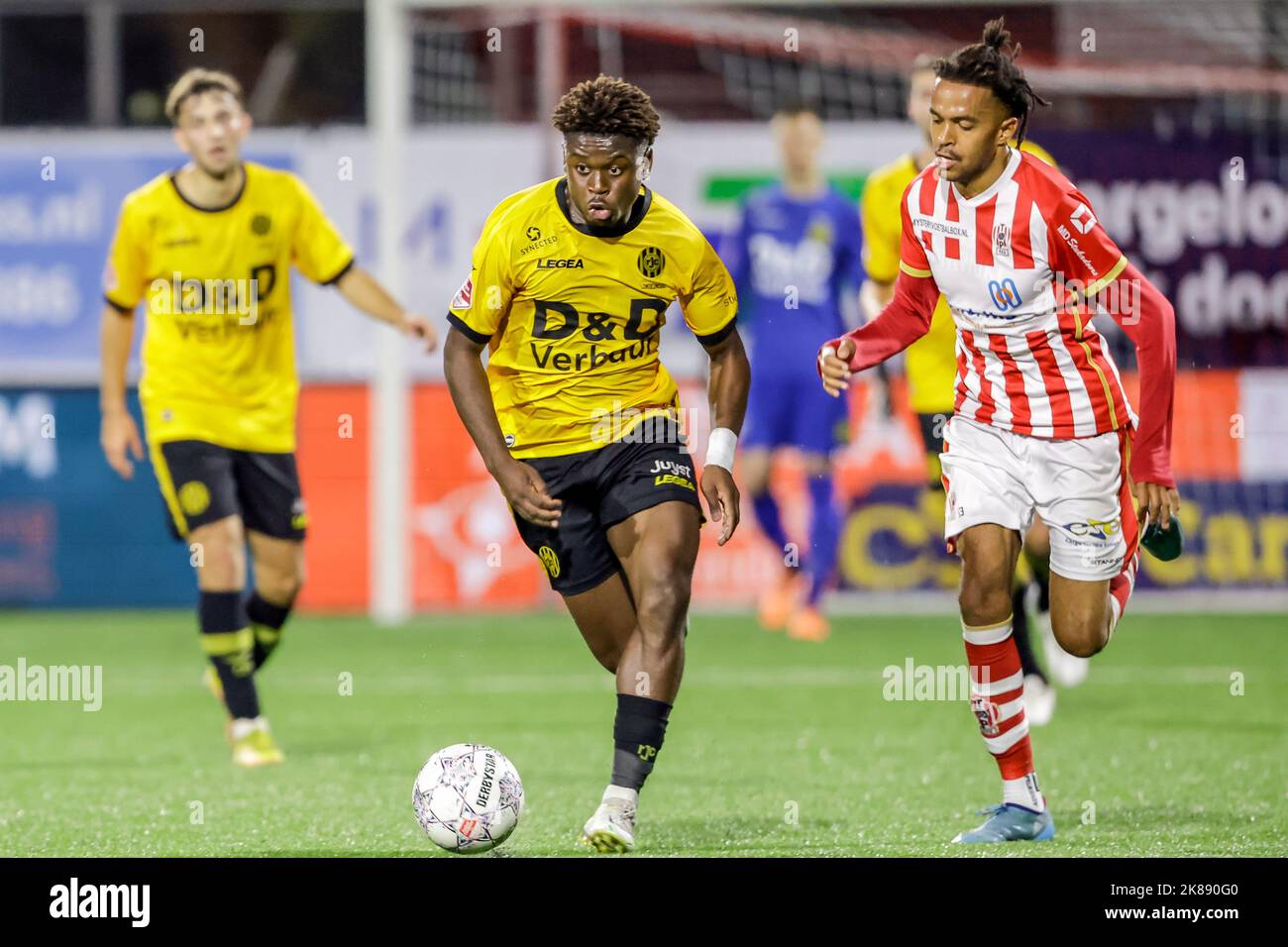 OSS, NETHERLANDS - OCTOBER 21: Bryan Limbombe Ekango of Roda JC, Roshon ...