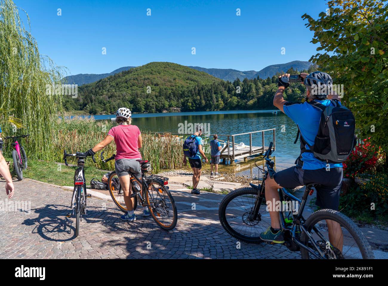 Montiggl lakes hi-res stock photography and images - Alamy