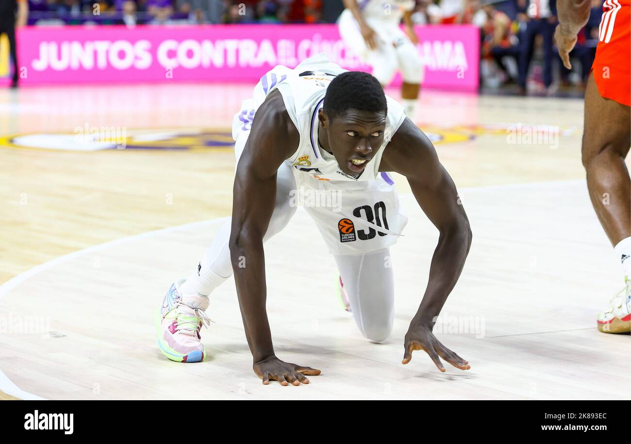 Madrid, Spain. 21st Oct, 2022. 21th October 2022; Wizink Center; Madrid ...