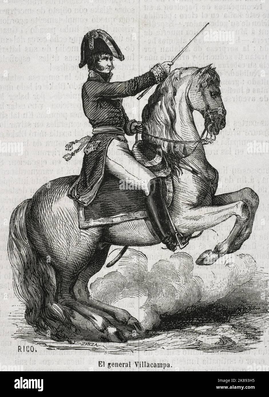 Pedro Villacampa y Maza de Lizana Stock Photo - Alamy