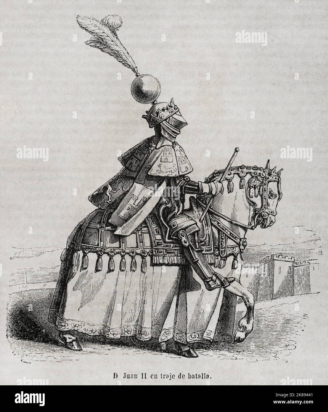 John II of Castile Stock Photo - Alamy