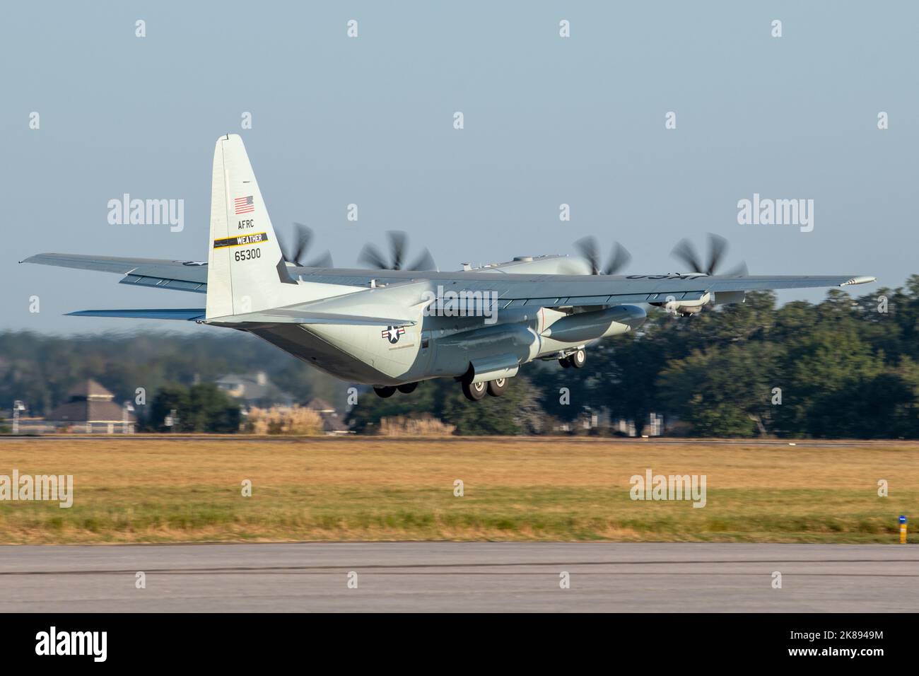 A WC-130J Super Hercules aircraft assigned to the 53rd Weather ...