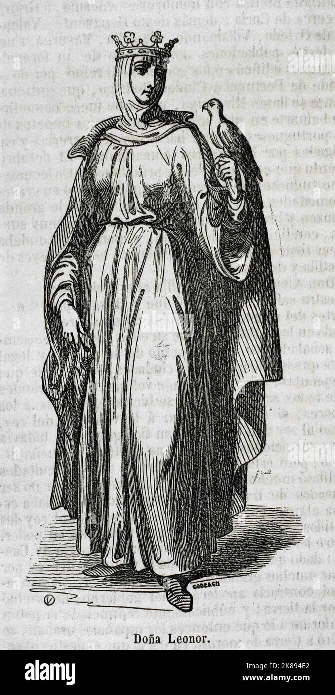 Eleonor of England Stock Photo - Alamy