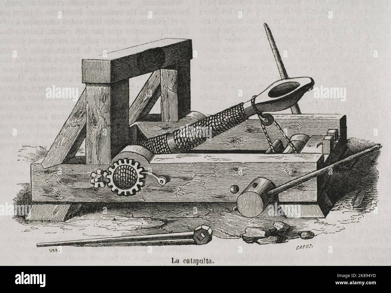 Siege machine hi-res stock photography and images - Alamy