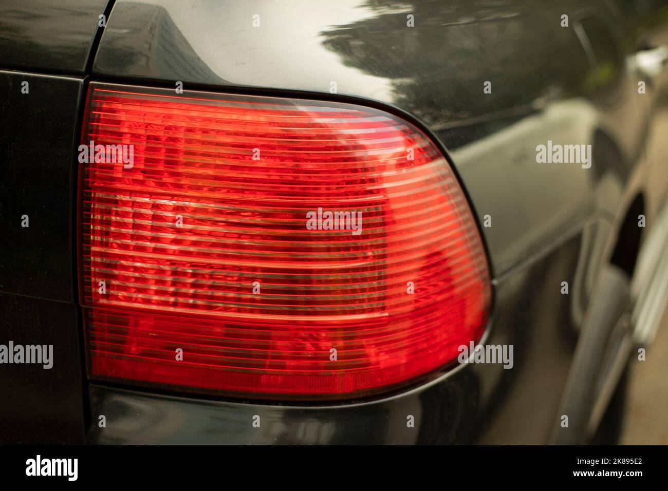 Rear car signal. Headlight machine. Transport details. Light source on ...