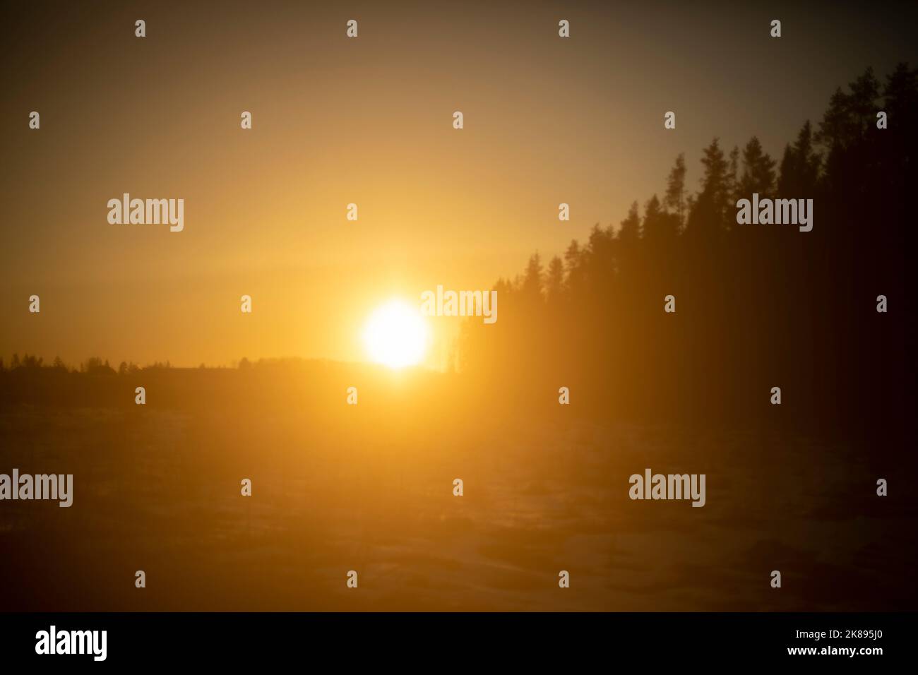 Sun over the landscape hi-res stock photography and images - Alamy