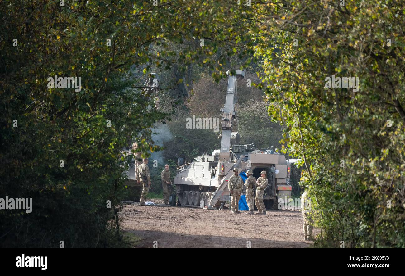 Army crane hi-res stock photography and images - Alamy