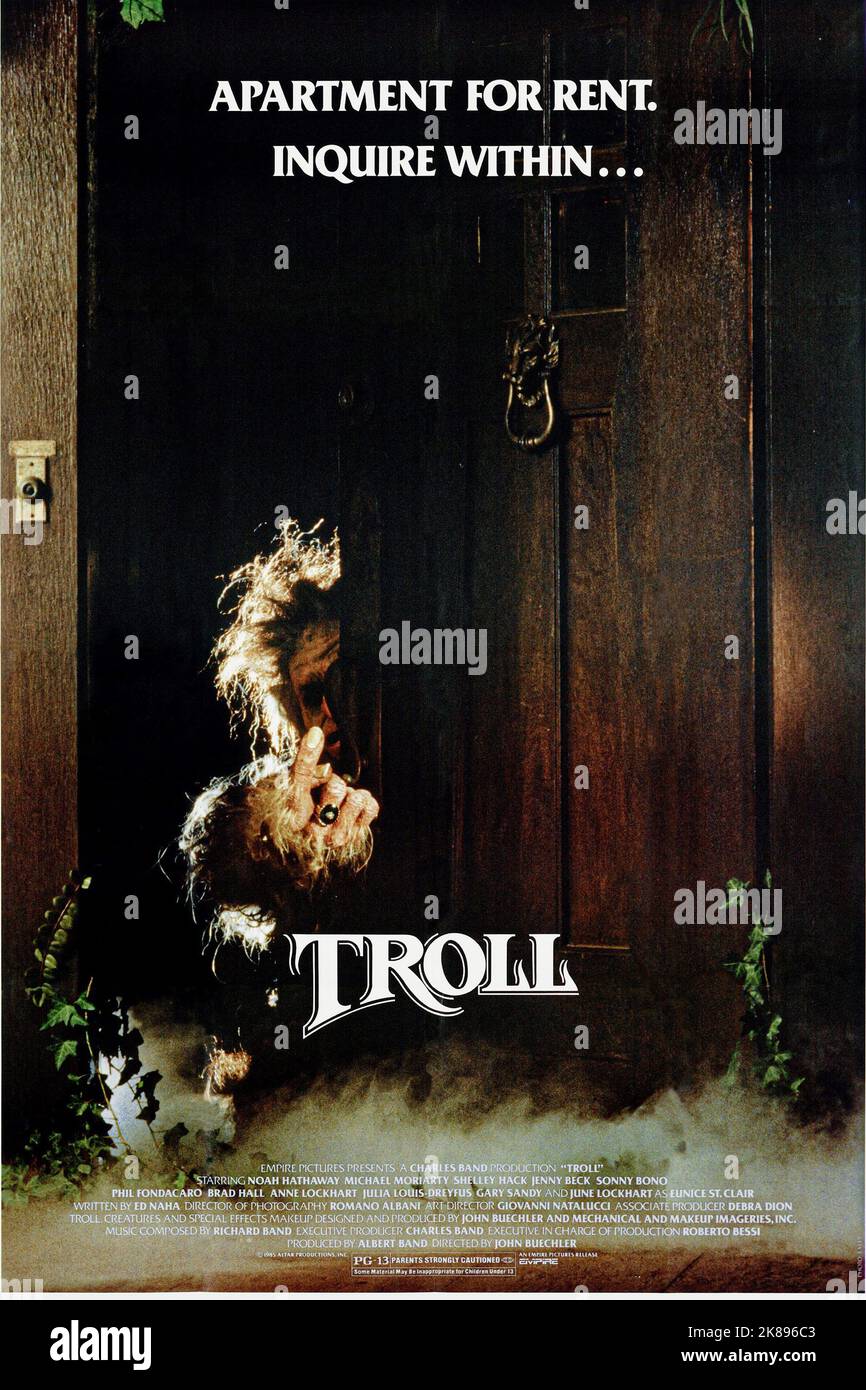 Poster, "Troll" (1986) Empire Pictures. File Reference # 34408-219THA ...