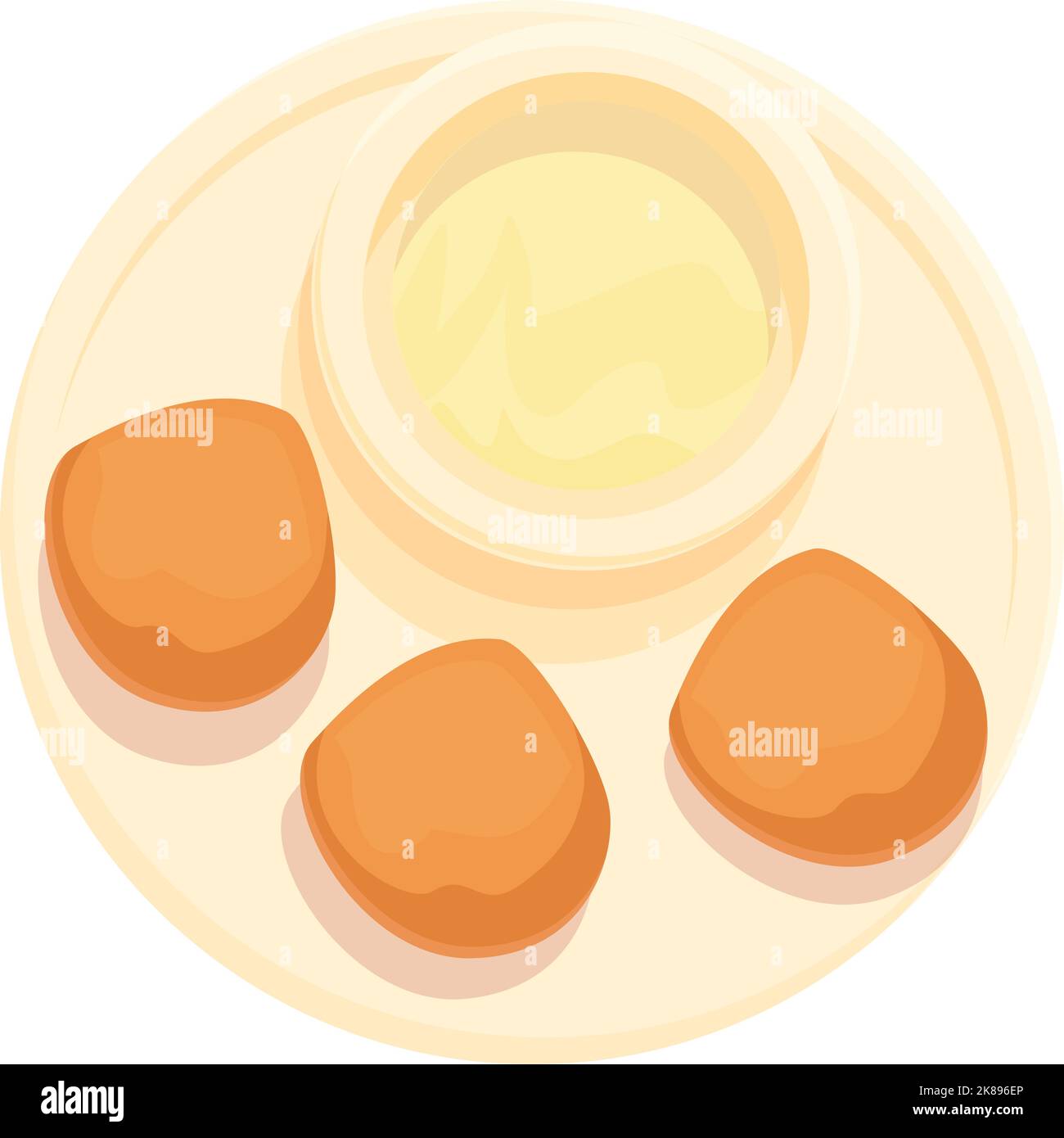 Meat balls icon cartoon vector. Prague travel. Country culture Stock ...