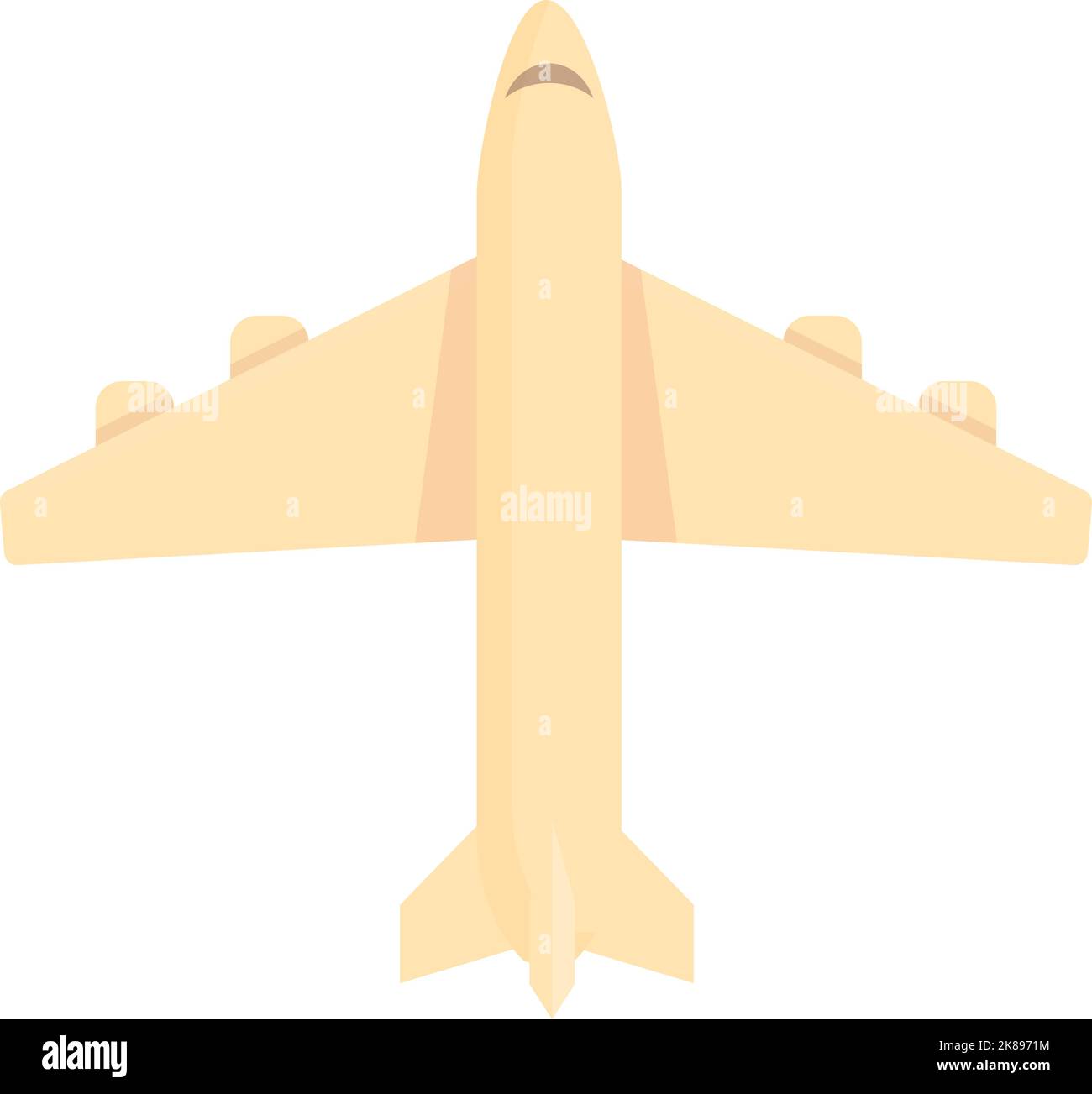 Airplane fly icon cartoon vector. Sleep disorder. Night stress Stock ...