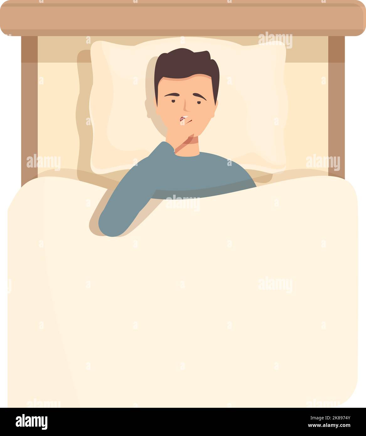 Bad sleep habits hi-res stock photography and images - Alamy