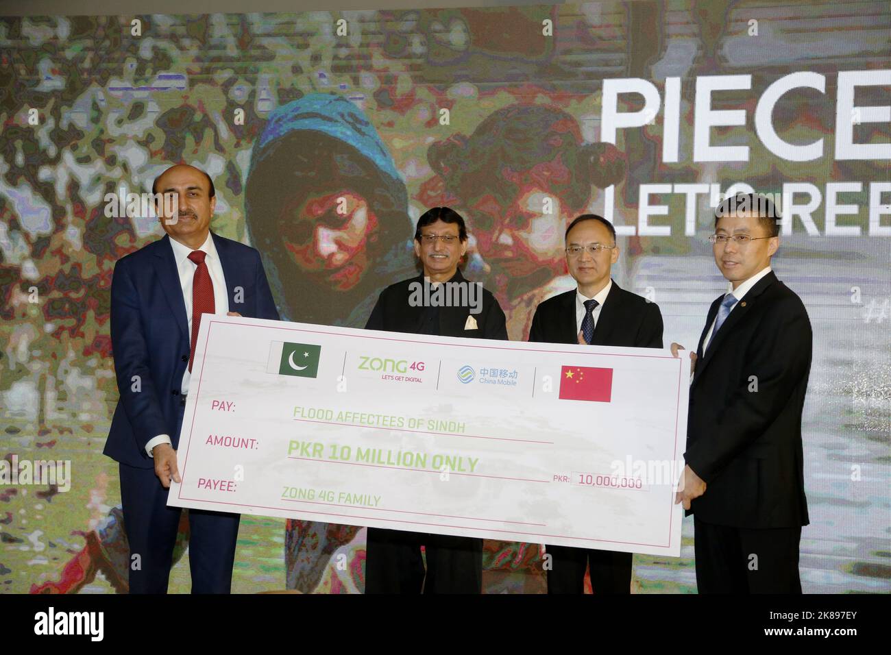 Islamabad, Pakistan. 20th Oct, 2022. Chinese Ambassador to Pakistan ...