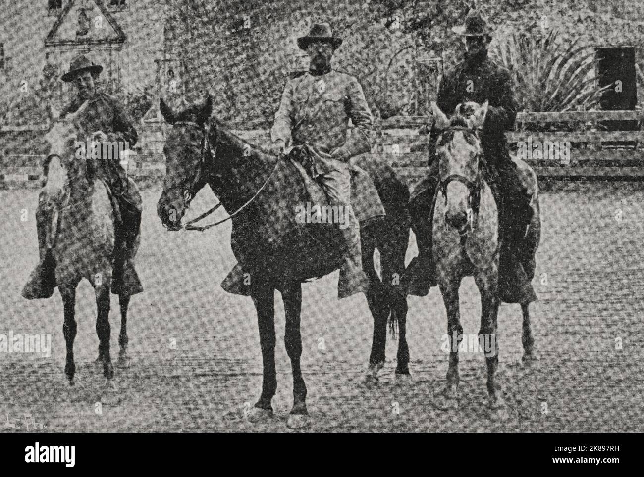 Lieutenant colonel Theodore Roosevelt Stock Photo - Alamy