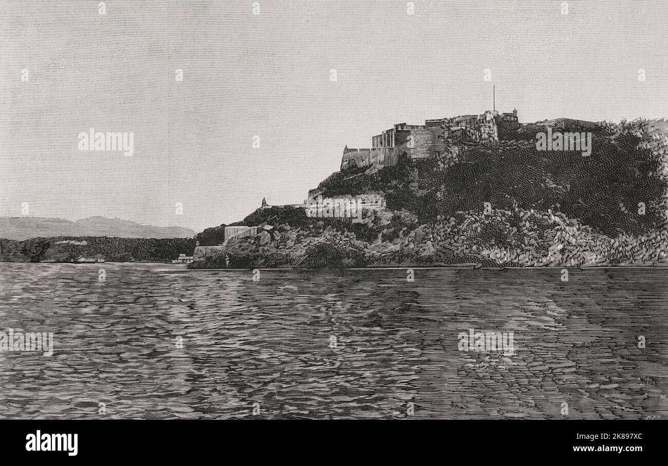 Colonial era spanish castle hi-res stock photography and images - Alamy