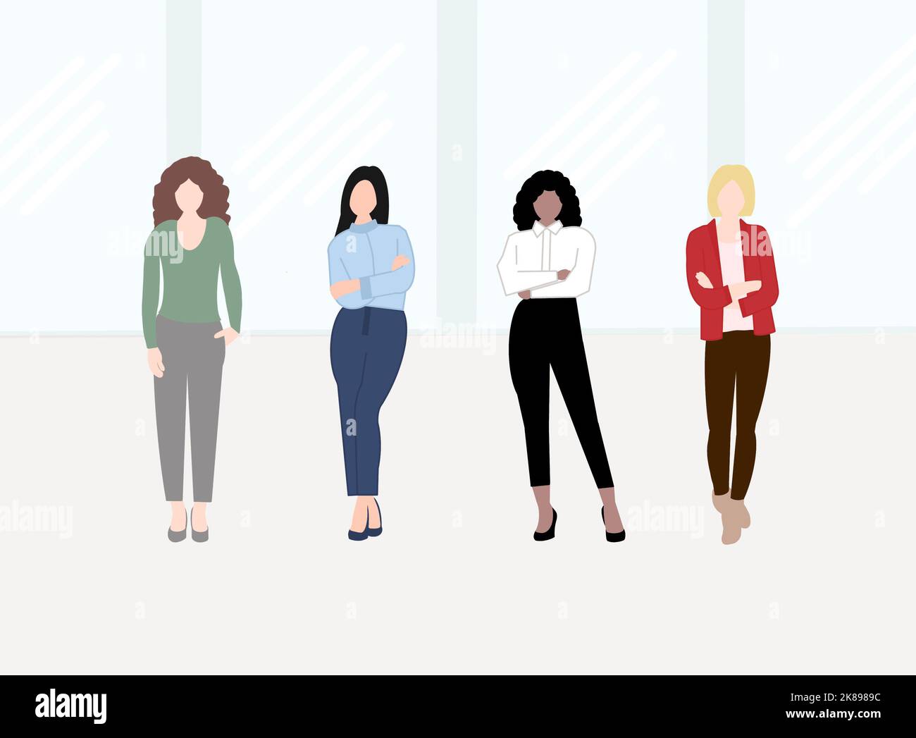 Diversity, Team spirit, unique people Stock Photo - Alamy