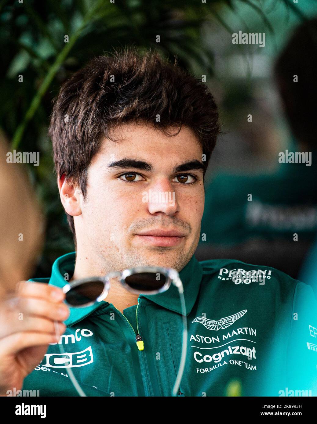 Austin, Texas, USA. 20th Oct, 2022. 18.Aston Martin Armco Cognizant F1 ...