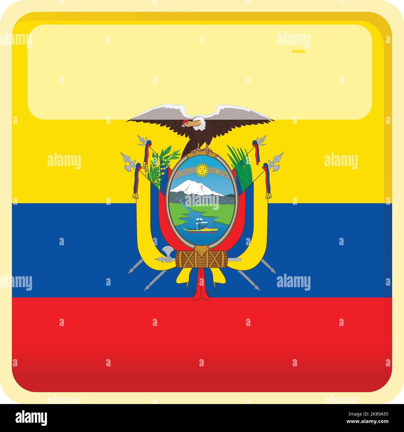 Emblem nation icon cartoon vector. Flag travel. National day Stock ...