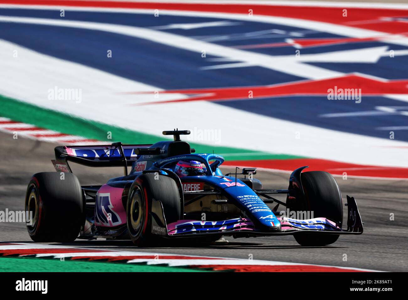 Austin, Texas, USA. 21st Oct 2022. Fernando Alonso (ESP) Alpine F1 Team ...