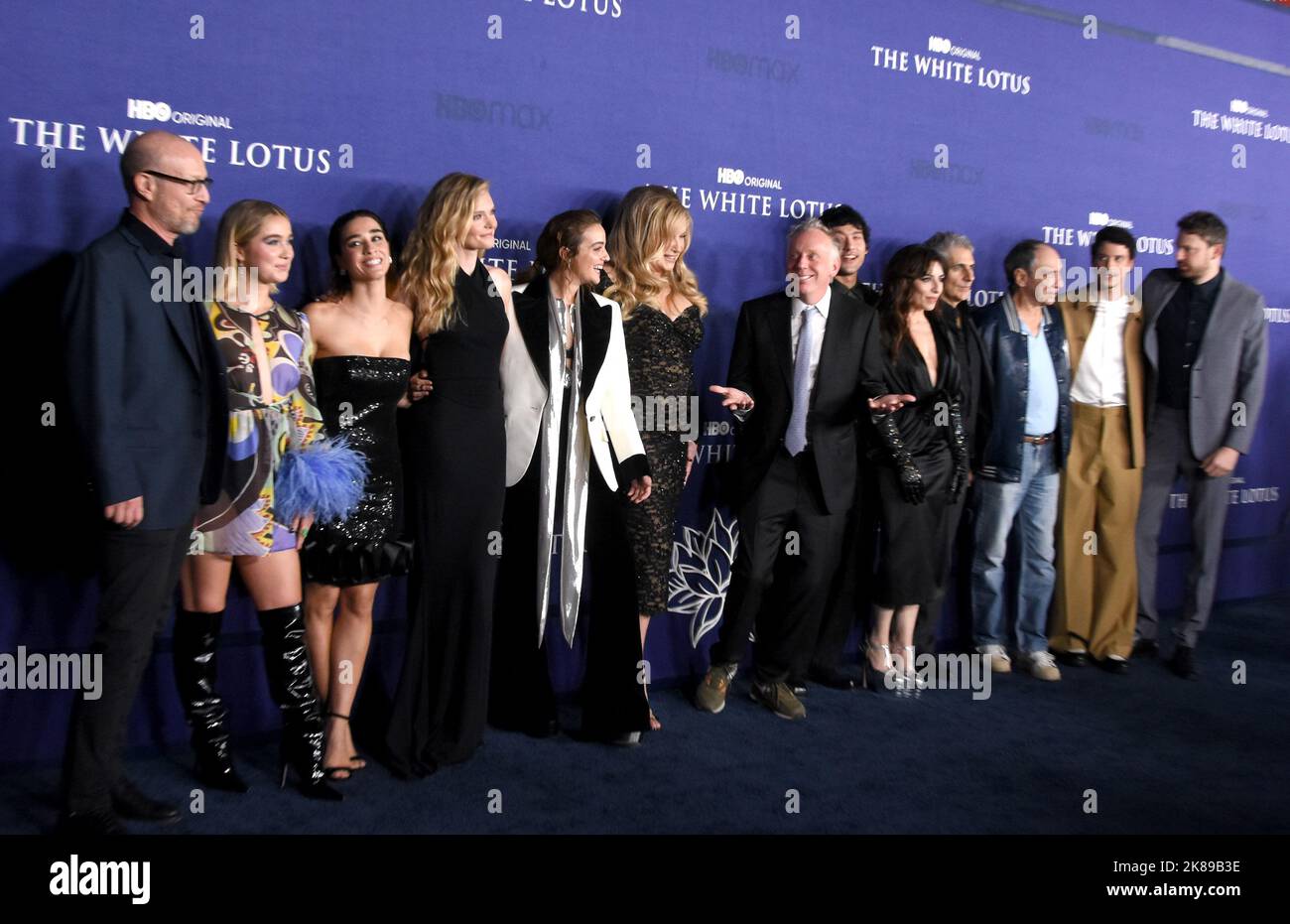 Los Angeles, California, USA 20th October 2022 (L-R) Executive Producer ...