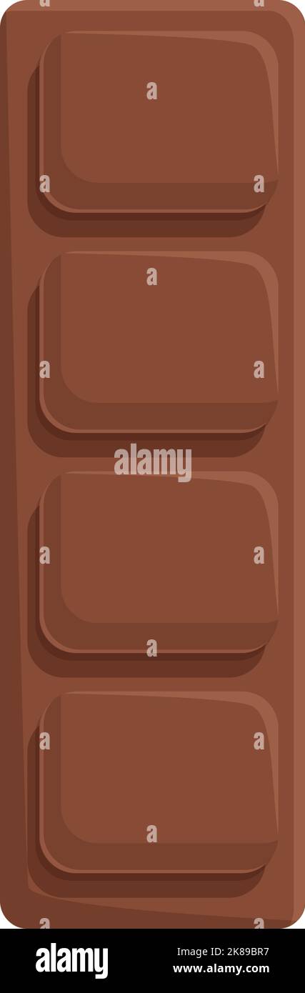 Chocolate bar icon cartoon vector. Fire food. Cooking dessert Stock ...