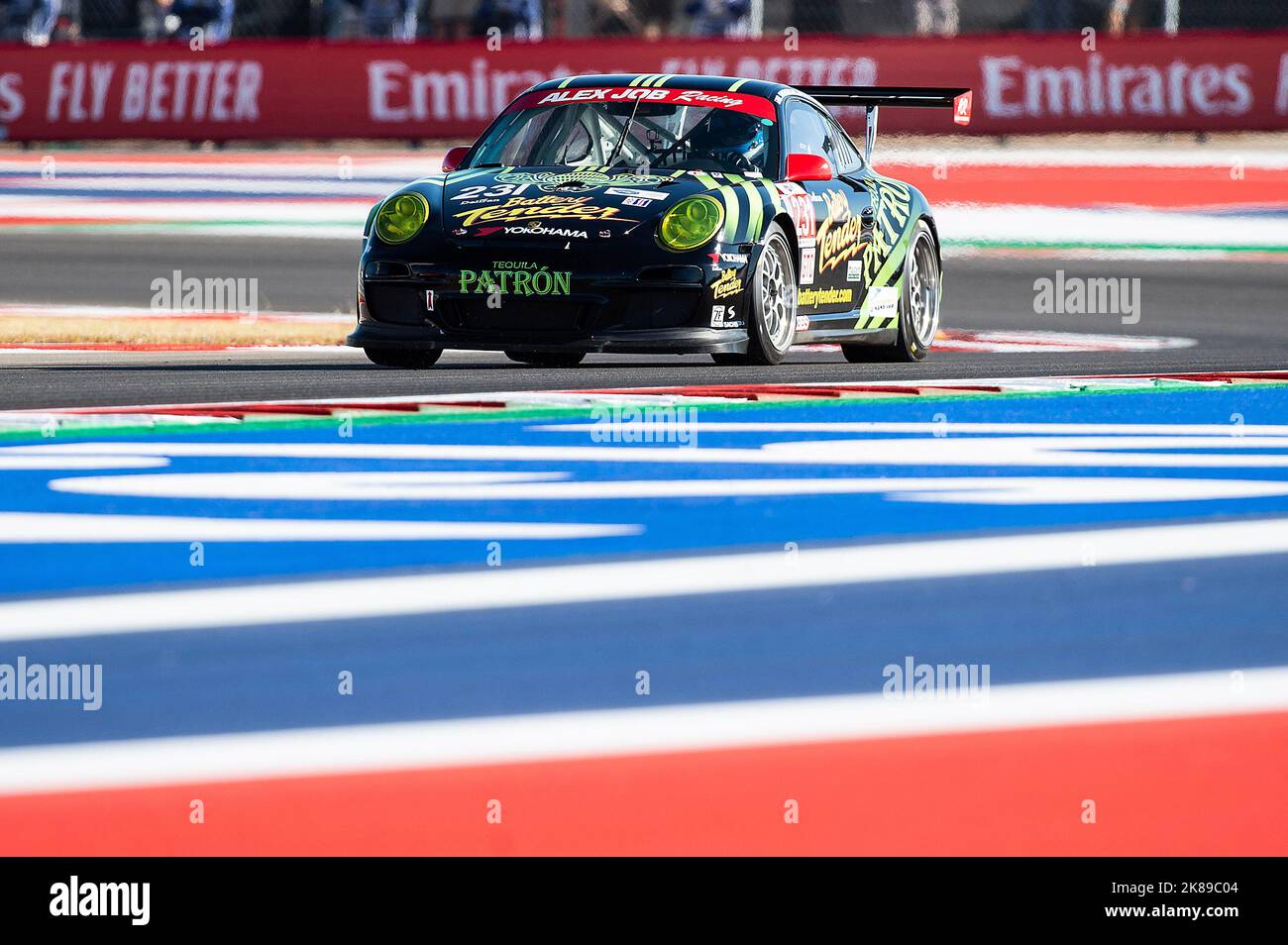 October 21, 2022: Thomas Parmentier #231 Porsche 997 GT3 Cup on track ...
