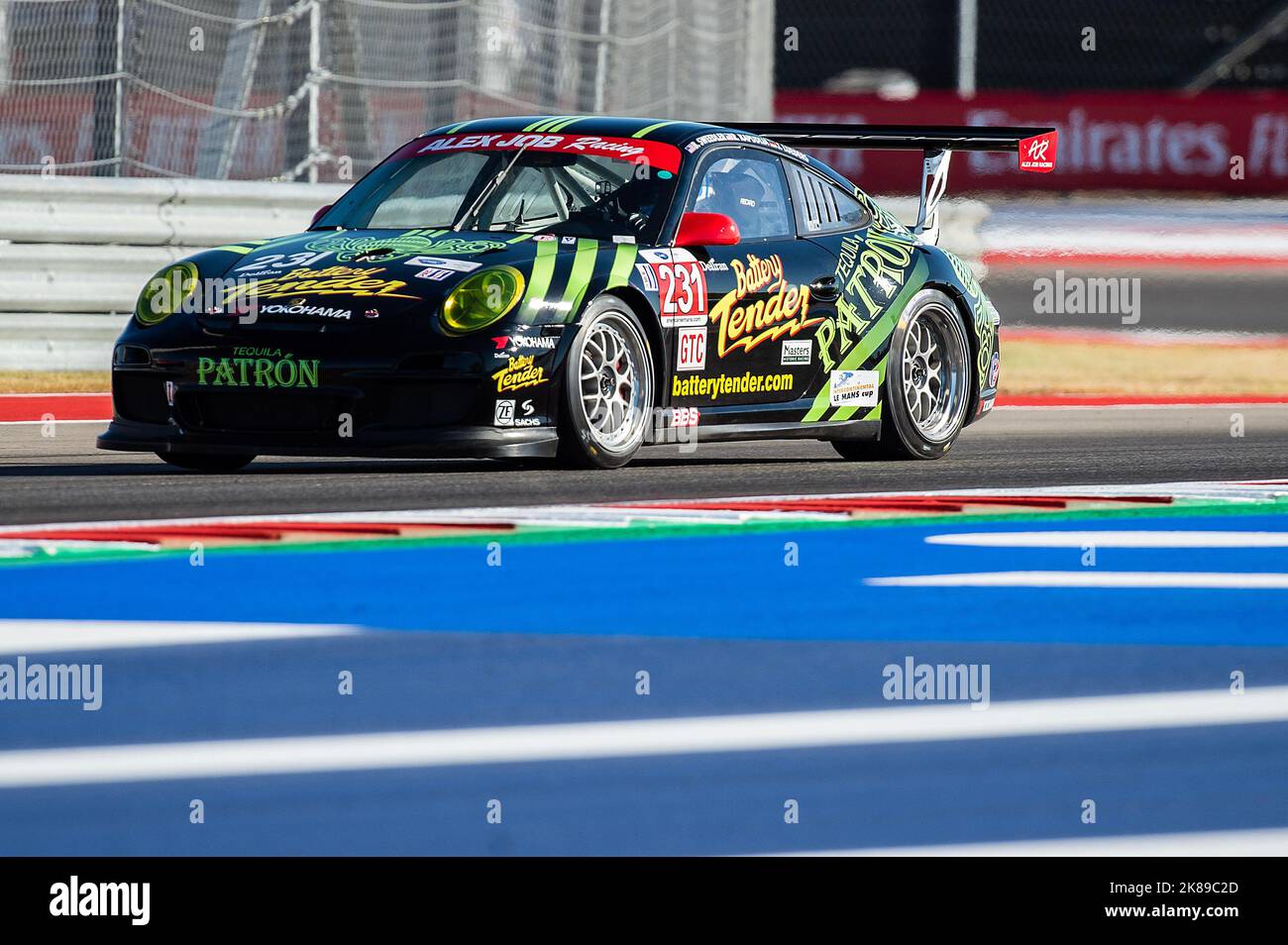 October 21, 2022: Thomas Parmentier #231 Porsche 997 GT3 Cup on track ...