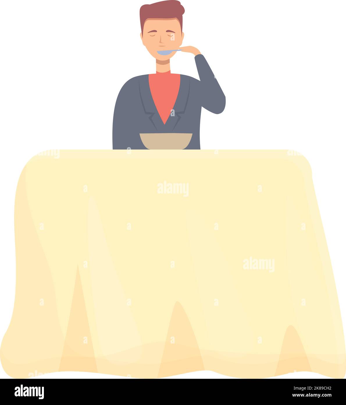 Cooking food icon cartoon vector. Review critic. Social expert Stock ...