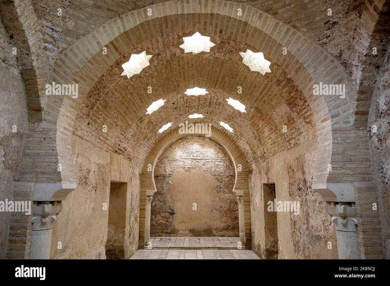 Arab Baths Cultural Center at Villardompardo Palace, Jaen city ...
