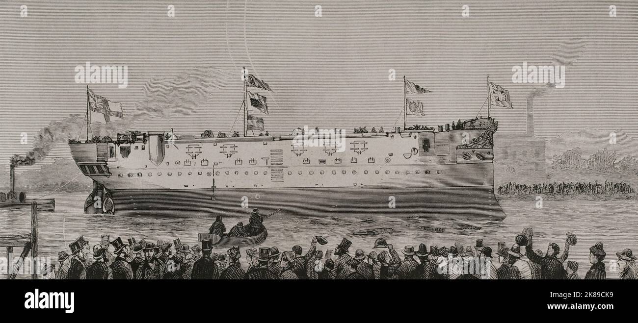 Comus Class Corvette Stock Photo - Alamy