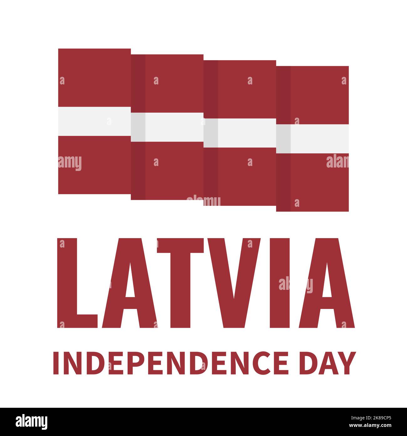 Latvia Independence Day typography poster. Latvian holiday on November ...