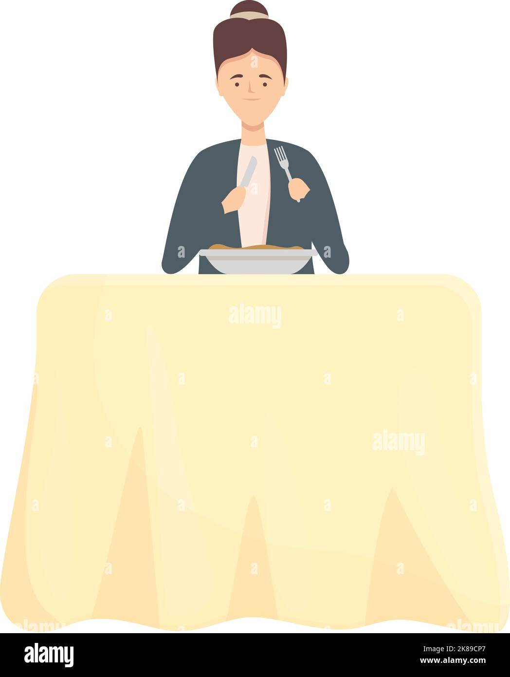 Food critic eat icon cartoon vector. Drink review. Social expert Stock ...