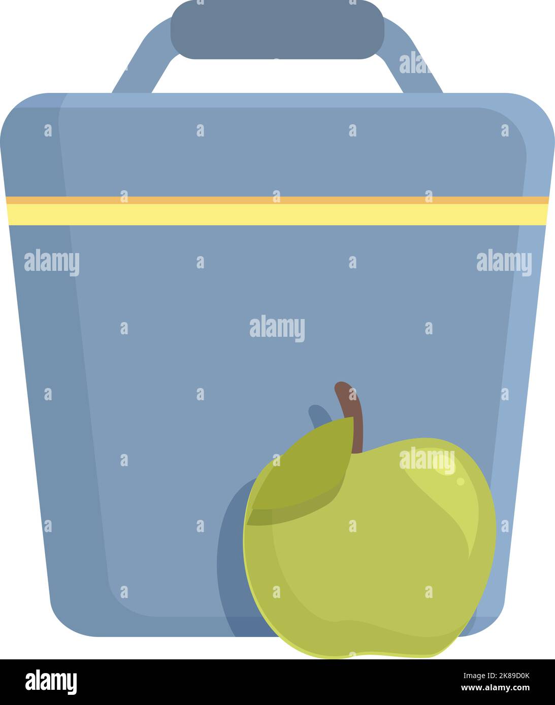 Snack box icon cartoon vector. Healthy meal. Time try Stock Vector ...