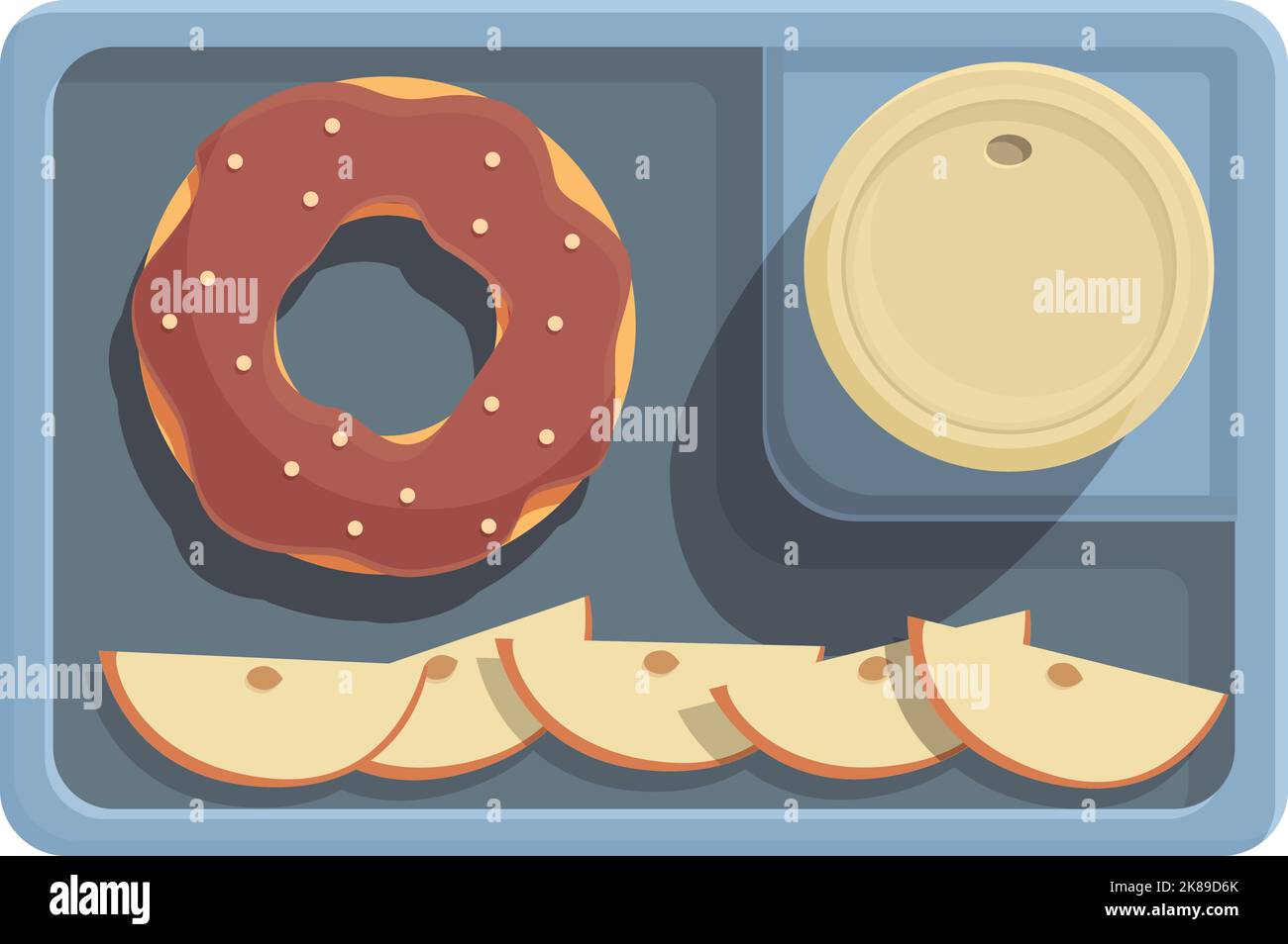 School lunch tray box Stock Vector Images - Alamy