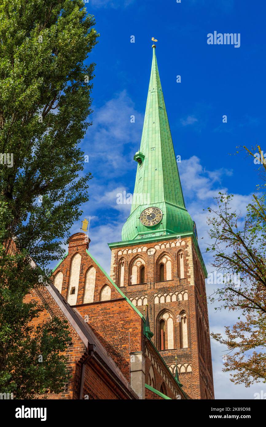 St. Jacobs Cathedral, Old Town Riga, Latvia, Europe Stock Photo - Alamy