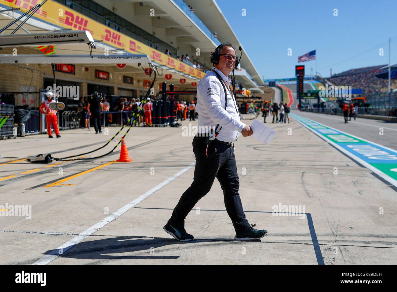 Austin, USA. 21st Oct, 2022. Ron Meadows (GBR, Mercedes-AMG Petronas F1 ...