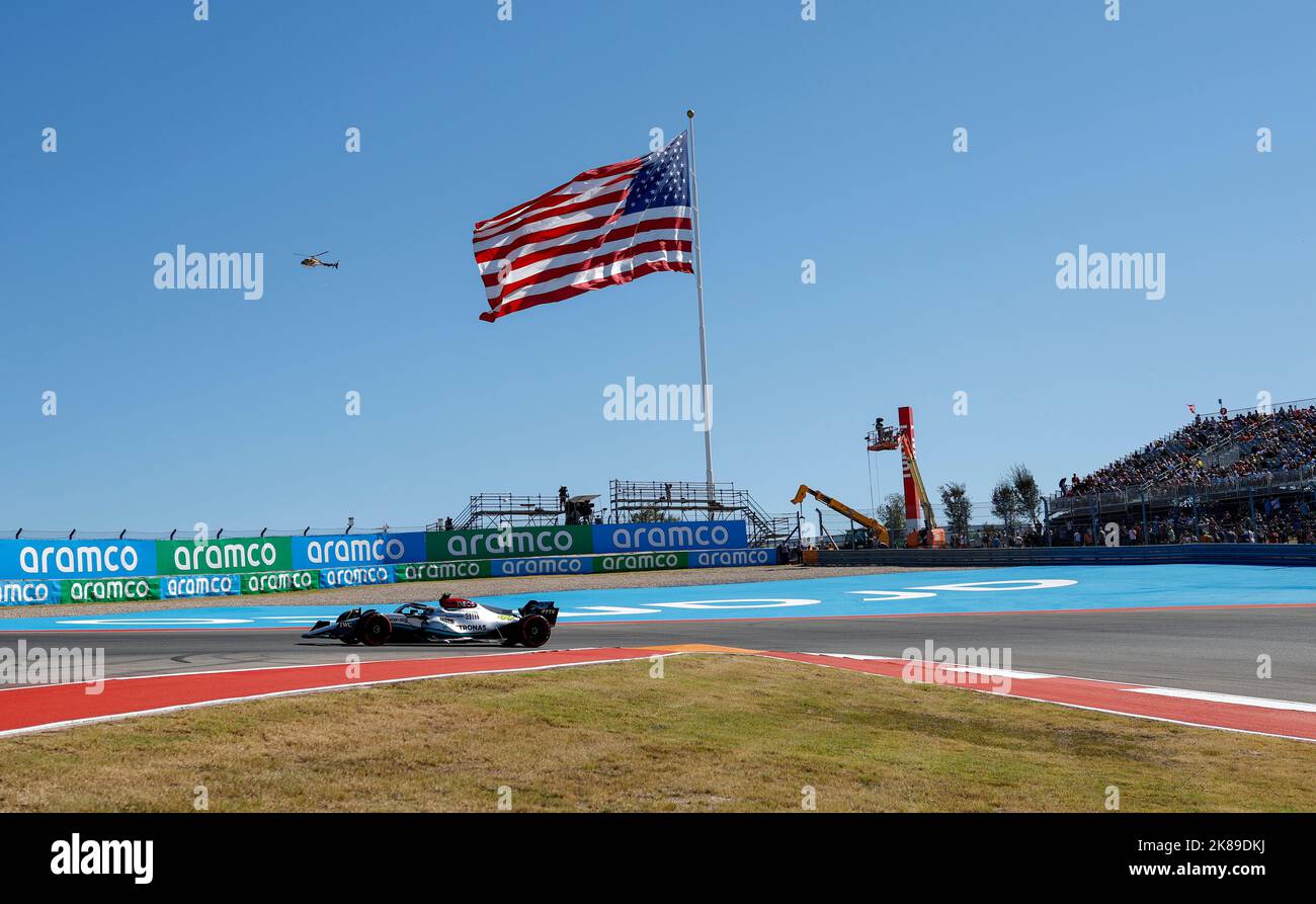 Austin, USA. 21st Oct, 2022. #44 Lewis Hamilton (GBR, Mercedes-AMG ...