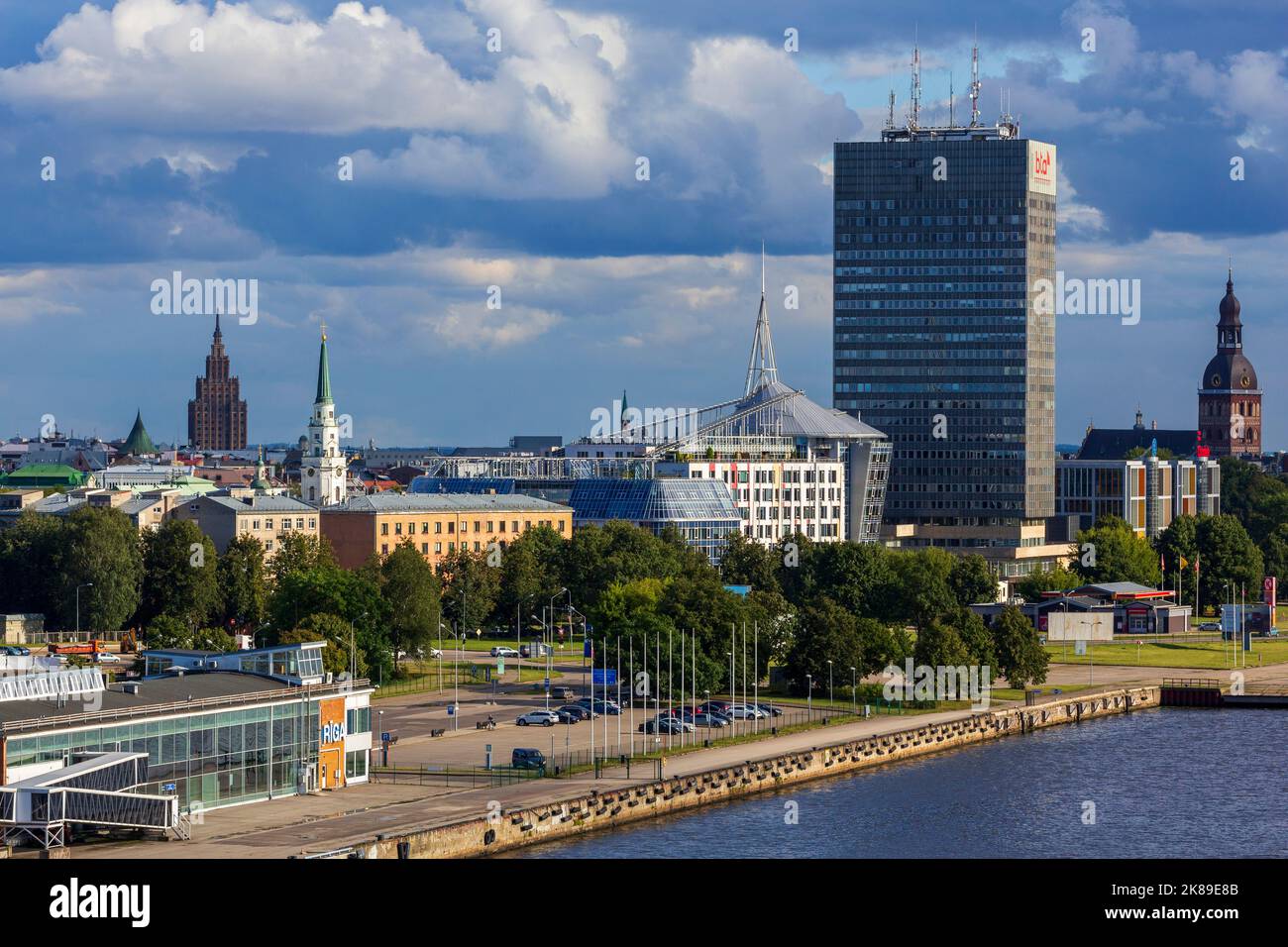 Riga skyline hi-res stock photography and images - Alamy