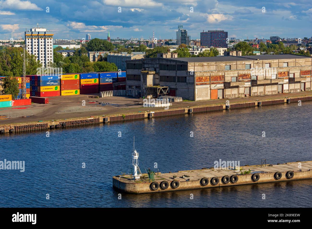 Commercial navigation container hi-res stock photography and images - Alamy