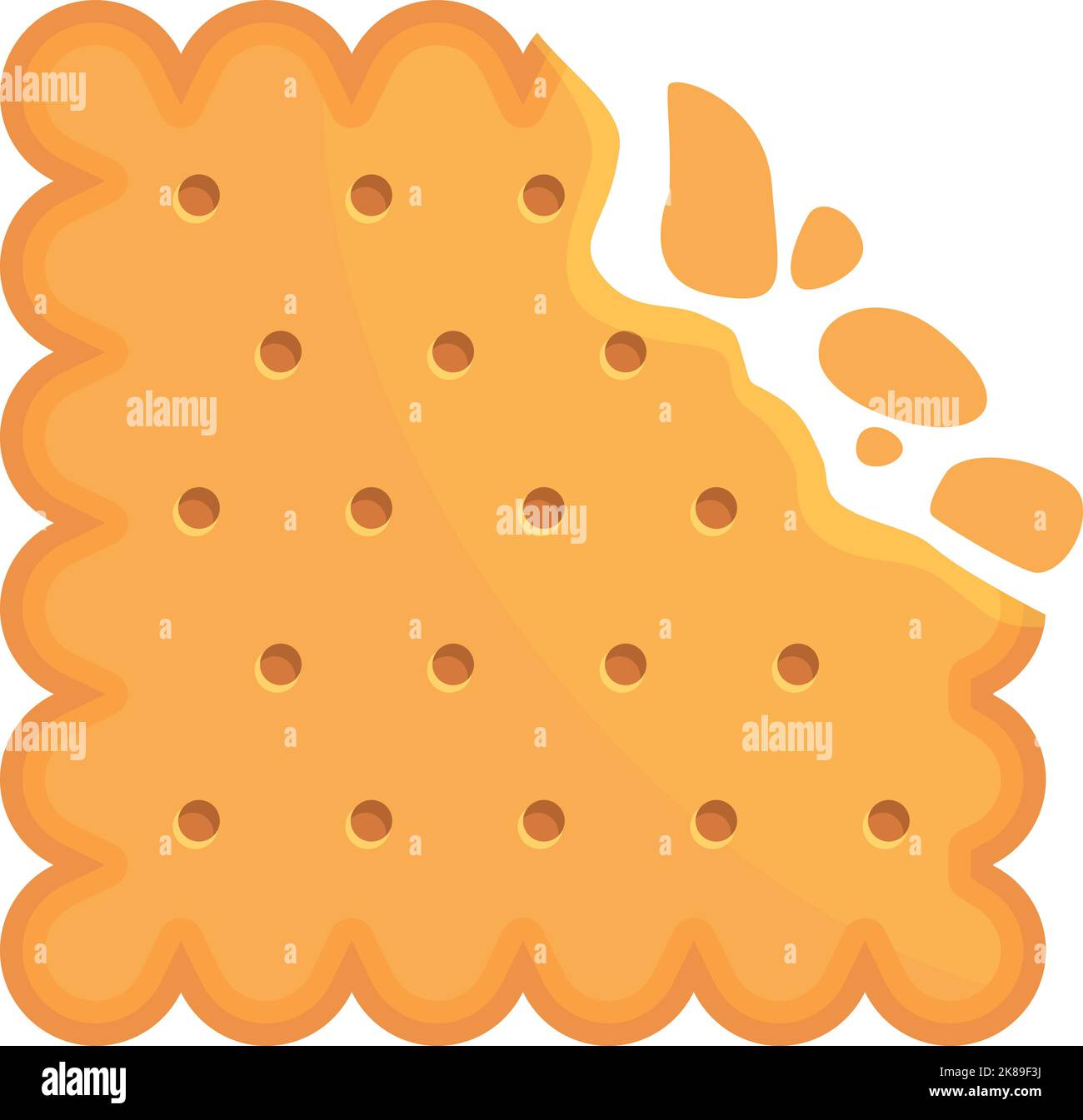 All butter shortbread biscuit Stock Vector Images - Alamy
