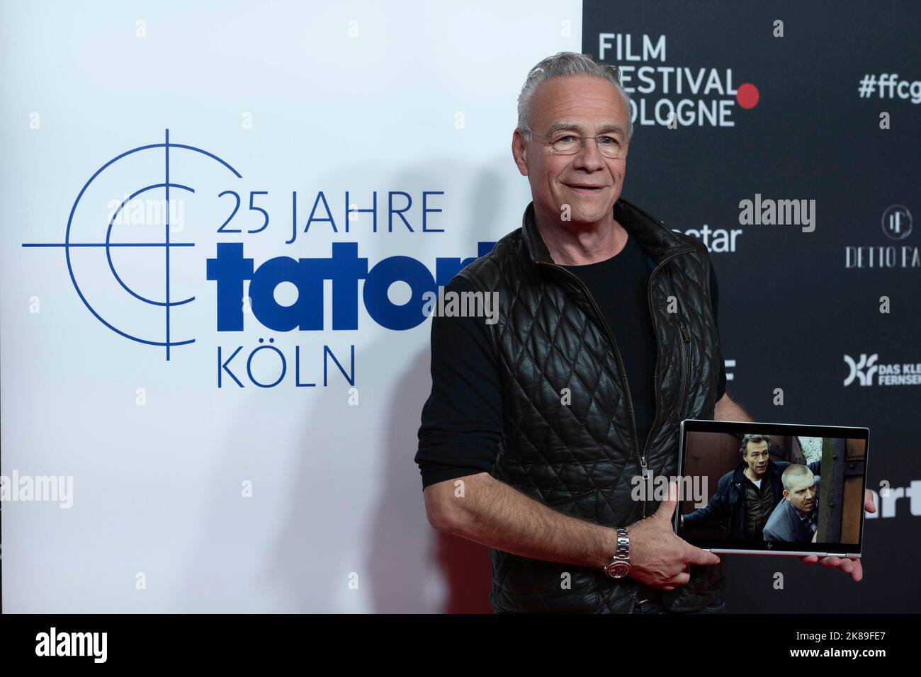 Cologne, Deutschland. 21st Oct, 2022. Klaus J. BEHRENDT, actor, red ...