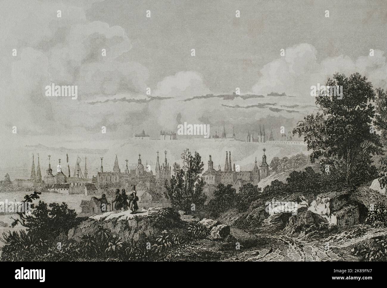 Historical capital of the Siberian region Stock Photo - Alamy