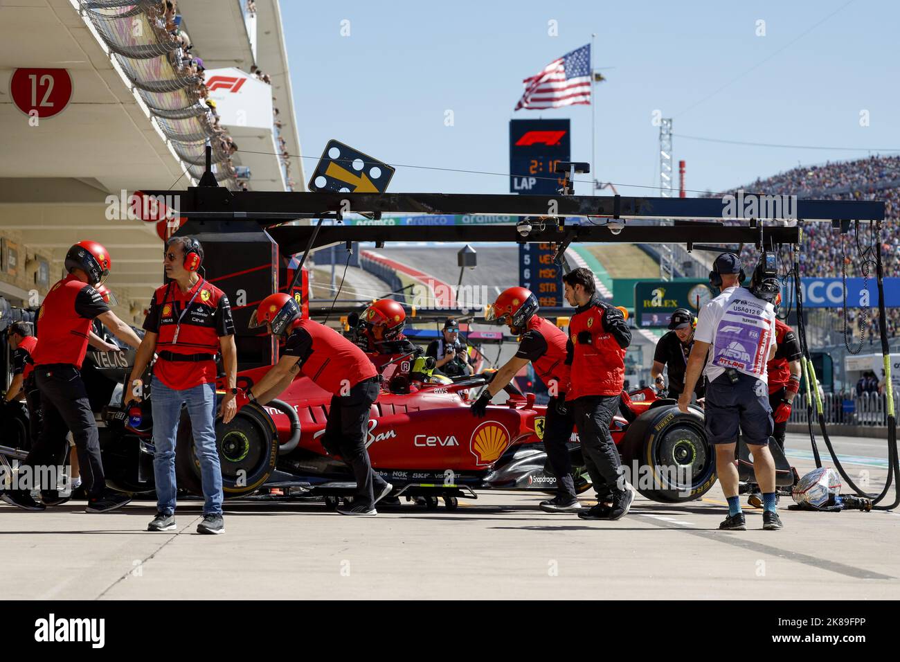 SHWARTZMAN Robert (rus), Ferrari Driver Academy, portrait during the Formula 1 Aramco United ...