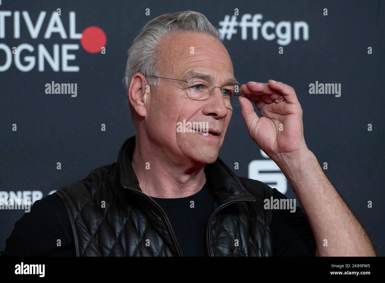 Cologne, Deutschland. 21st Oct, 2022. Klaus J. BEHRENDT, actor, red ...